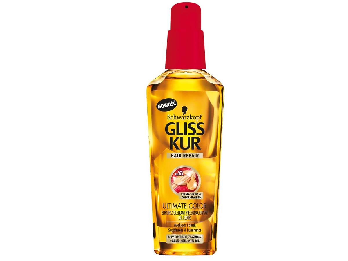 Elixir with hair oils Gliss Kur Ultimate Color